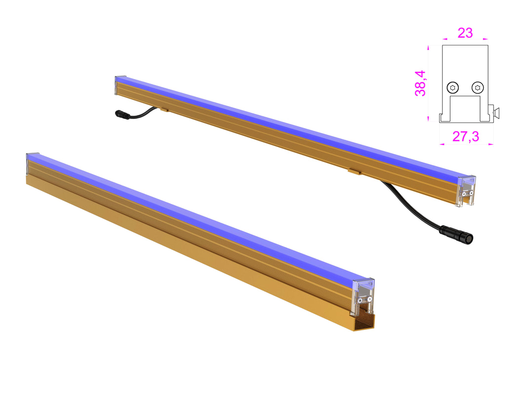 Zhí | Slim Linear Light Manufacturer China | Hondel Lighting | Facade ...