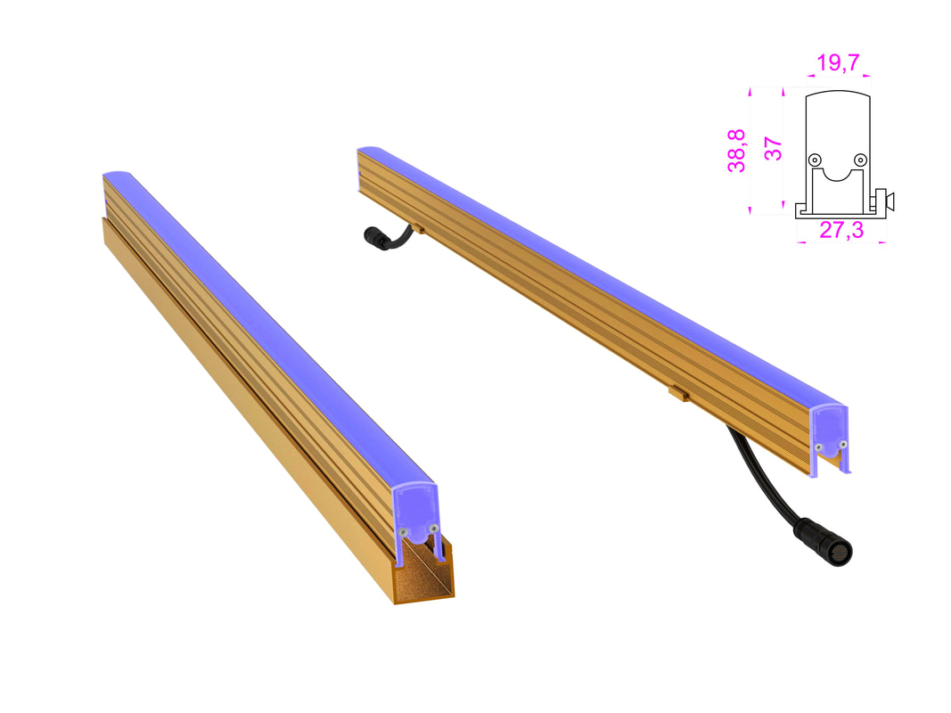 Zhí | Slim Linear Light Manufacturer China | Hondel Lighting | Facade ...