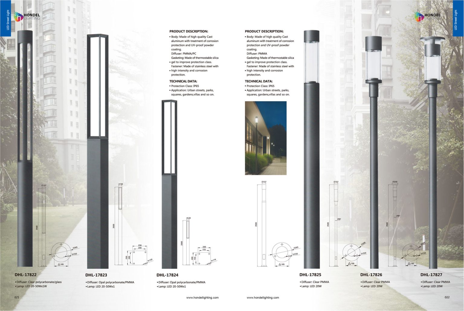 Landscape Pole Lights Manufacturer in China - Hondel Lighting Limited